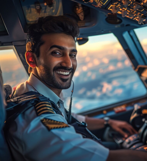 Saffron Strokes Aviation - Let's Fly Together